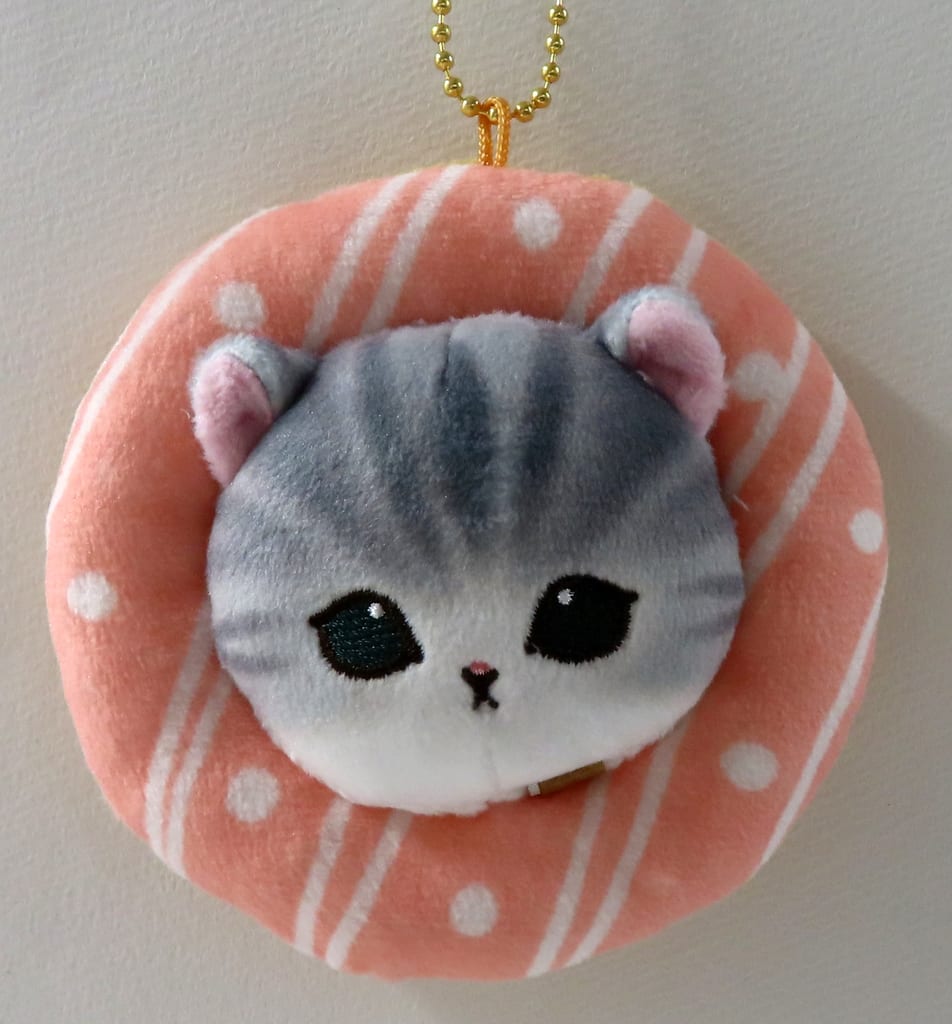 Pink Donut Nyan mascot "mofusand Fluffy and Fluffy Market mofusand KUJI ...