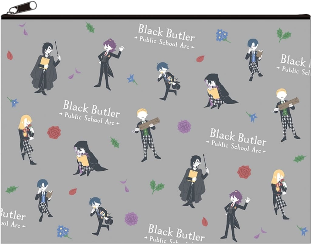 Full Pattern Flat Pouch Loose Pallet "Black Butler - Boarding School ...