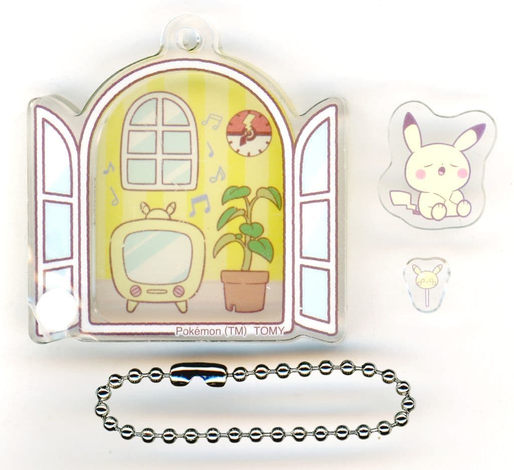 Pikachu "Pocket Monsters Poke-peace Umi ♪ Acrylic Charm Collection ...