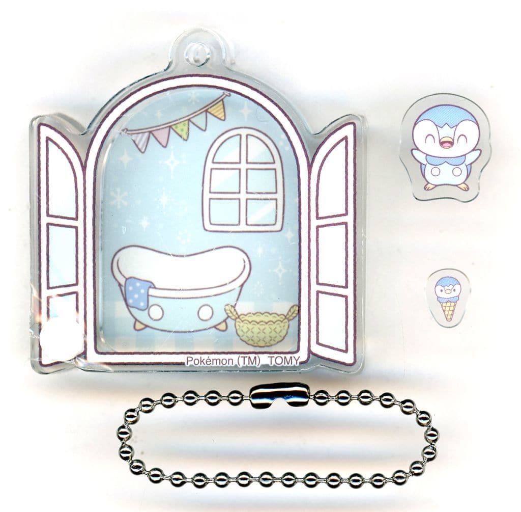 Piplup "Pocket Monsters Poke-peace Umi ♪ Acrylic Charm Collection ...