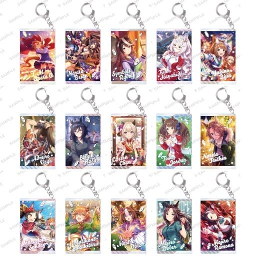 [Box] Uma Musume Pretty Derby Trading Character Luma Acrylic Key Holder ...