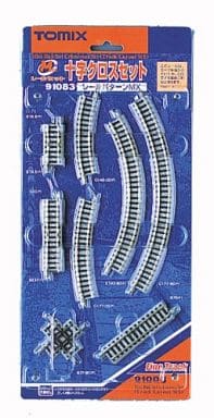 1/150 Mini Rail Set Cross Cross Set (Rail Pattern MX) [91083] | Toy ...
