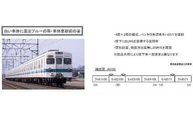 Railway model Tobu 8000 series new air--Conditioned Car New Paint 6 Pair Set [A0106] | Toy Hobby ...