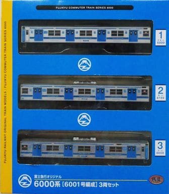 1/150 Fuji Kyuko 6000 Series 6001 Train Set (3-car set)' Railway Collection' Display Model ...