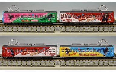Railway model 1/150 Keihan Electric Railway Model 600 K-on! Mobile billboard (2-car set ...