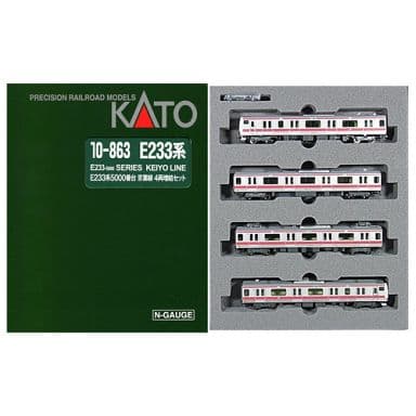 Railway model 1/150 E233 series 5000 series Keiyo Line 4 cars additional connection set [10-863 ...