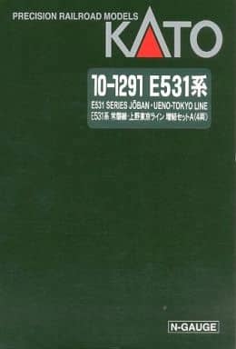 Railway model 1/150 e Series 531 Joban Line / Ueno Tokyo Line (Additional Set A / 4-Car Set) [10 ...