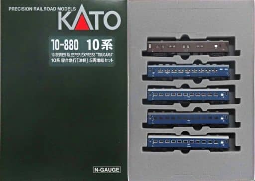 Railway model 1/150 Series 10 express train sleeping car Tsugaru 5-car additional connection set ...