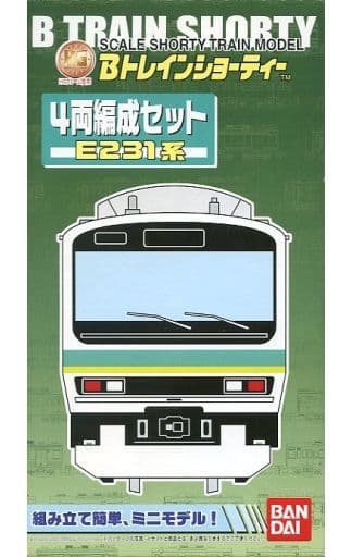Railway model Joban Line E231 4-car set "B Train Shorty" | Toy Hobby | Suruga-ya.com