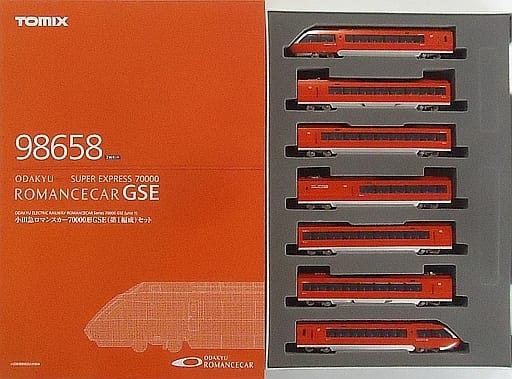 1/150 Odakyu Romancecar 70000 GSE 1 st Train 7 Pair Set [98658] | Toy ...