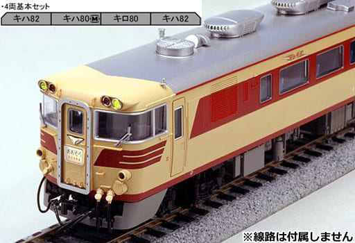 Railway model HO Gauge 1/80 Kiha 82 Series 4 Basic Set [3-509-1] | Toy ...