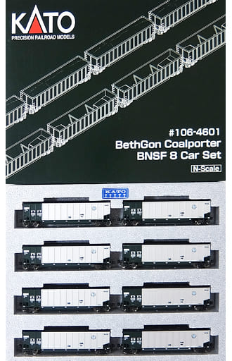 1/150 BethGon Coalporter BNF8 Car Set [106-4601] | Toy Hobby | Suruga ...