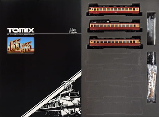 Railway model 1/150 JNR / JR Limited Express Series 455 (475) Basic Set ...