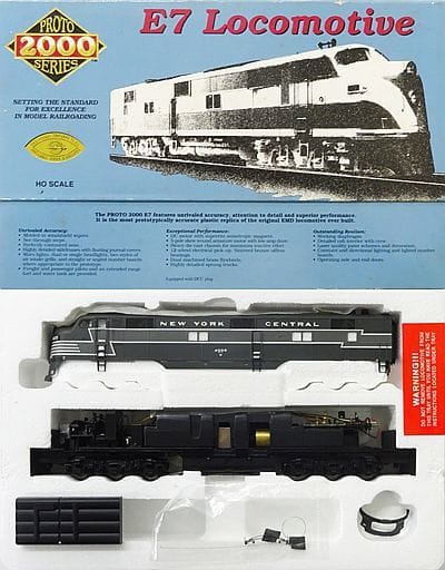 Railway model HO Gauge E7 Locomotive NYC #4009 「 PROTO 2000 SERIES ...