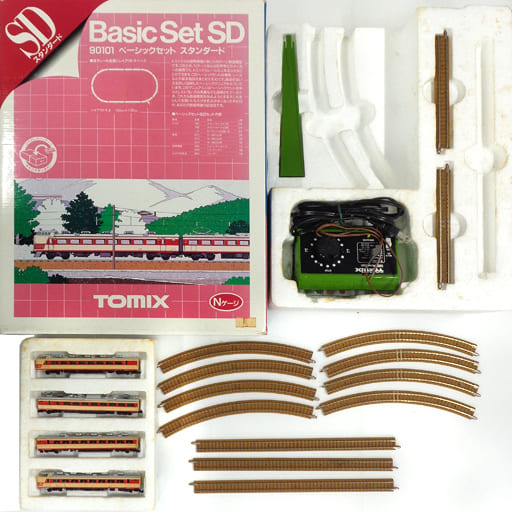 Railway model [Damaged Item] 1/150 Basic Set Standard 4-Pair Set [90101 ...