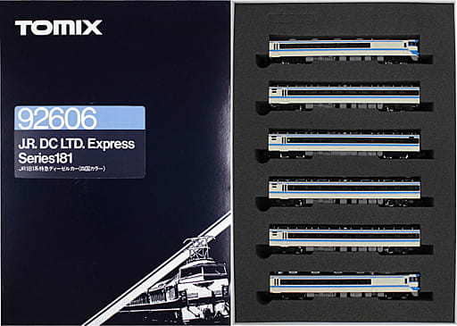 Railway model [Box Damaged] 1/150 JR181 Series Limited Express Diesel Car (Shikoku Color) 6-Car ...