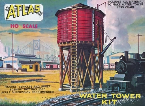 Railway model HO WATER water tower KIT - TOWER KIT - [703] | Toy Hobby ...