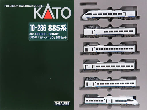 Railway model 1/150 885 Series White Sonic 6-Pair Set [10-286] | Toy ...