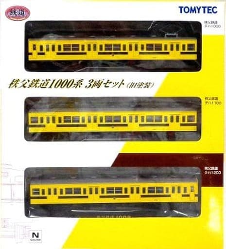 Railway model [Accessories Missing] 1/150 Chichibu Railway 1000 Series 3 Pair Set (Old Painting ...