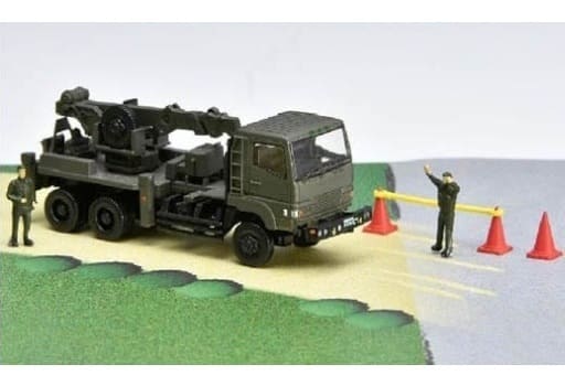 Railway model 1/150 (4) Type 74 Special Large Truck Heavy Recker + Self ...