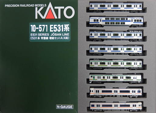 Railway model [Wrong Contents] 1/150 e Series 531 Joban Line 8-car Set ...