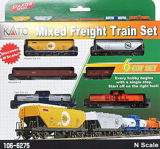 1/160 Mixed Freight Train (6-car set) [106-6275] | Toy Hobby | Suruga ...