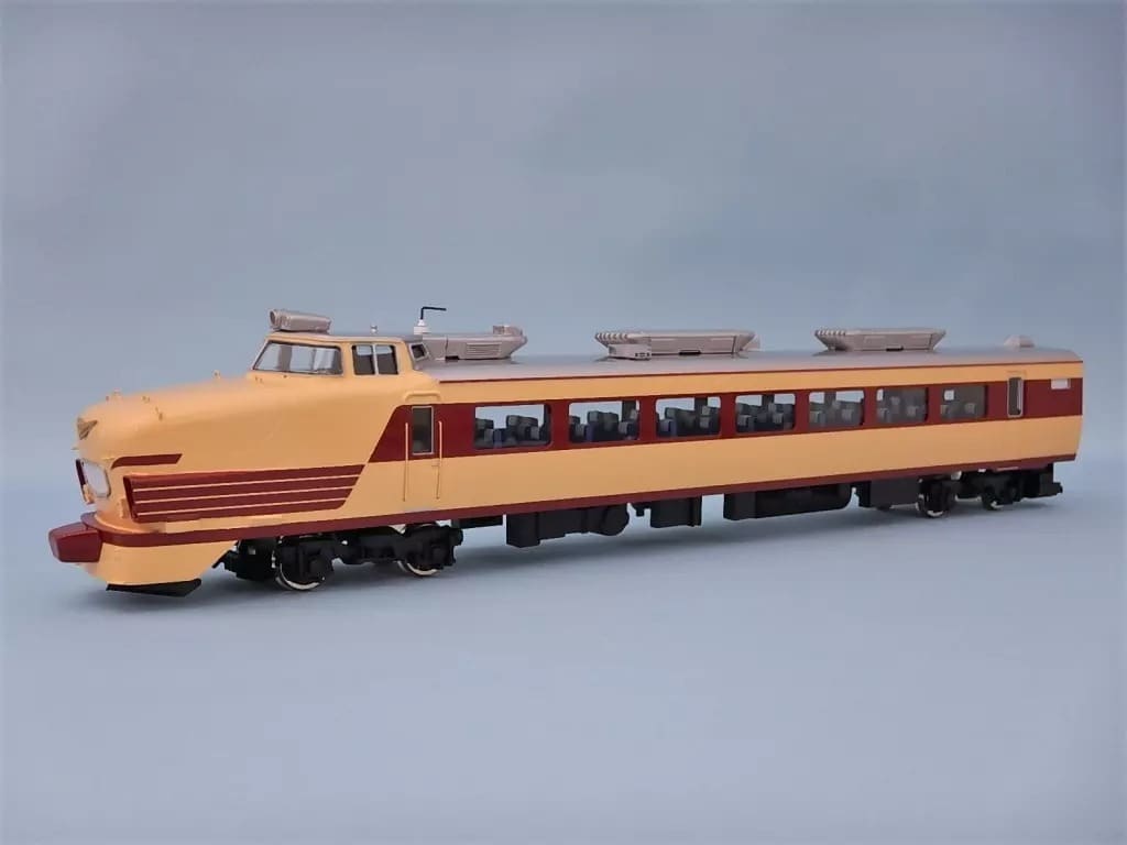 HO Gauge 1/80 Kuha 481-102 ~ 126 Bonnet Finished Product (JNR 485 Series Limited Express Train ...