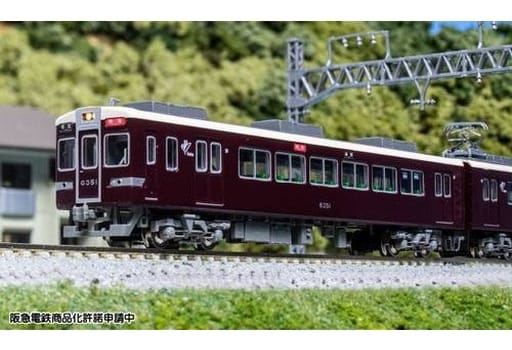 1/150 Hankyu 6300 Series (with small windows) 4-car basic set [10-1825 ...