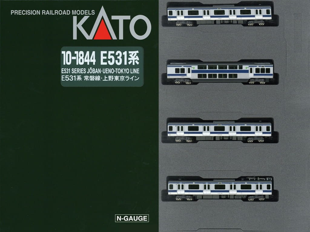 Railway model 1/150 E531 Series Joban Line / Ueno Tokyo Line Extension ...