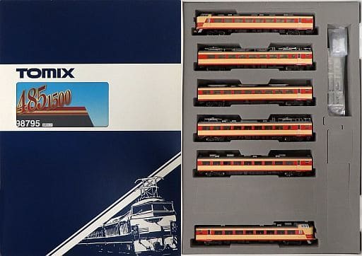 Railway model [Accessories missing] 1/150 JNR / JR Limited Express Series 485-1500 Basic Set (6 ...