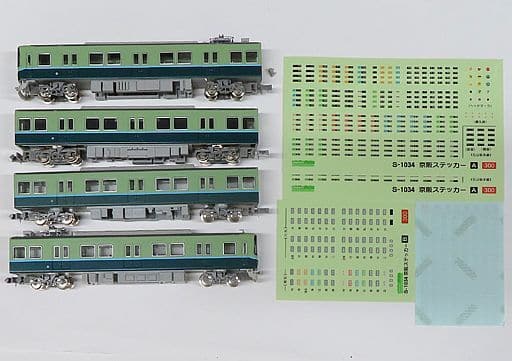 Railway model [Damaged goods / Missing box and accessories] 1/150 Keihan 9000 series old paint ...