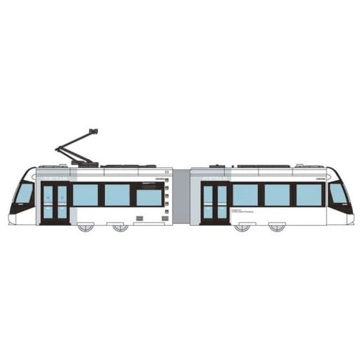 1/150 Toyama Chiho Railway Limited Express Series 0600 (LRT) 0608 ...