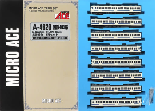 [Damaged Goods] 1/150 JNR / JR Series 403 Joban Line Color 8 Ryo Set [A ...