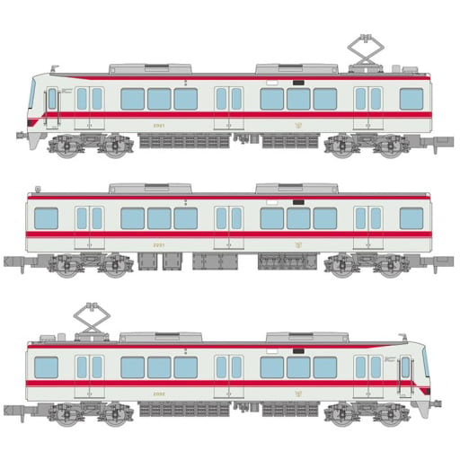 1/150 Kobe Electric Railway 2000 Series (2001 sets) 3-car set A ...