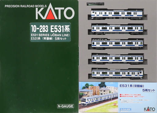 Railway model [Interior light installed] 1/150 e Series 531 Joban Line ...