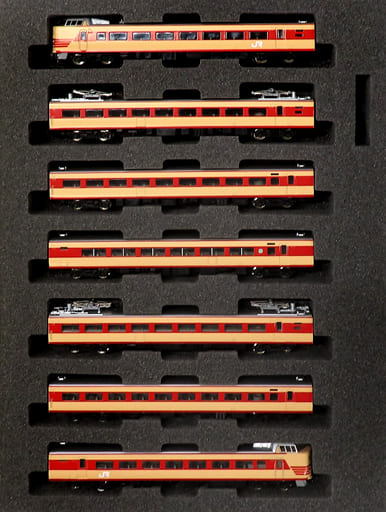 Railway model 1/150 JNR / JR Limited Express Series 381-100 Basic Set ...