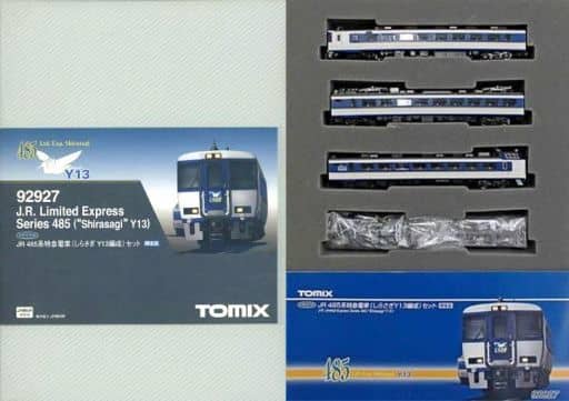Railway model [Box missing] 1/150 JR 485 Series Limited Express Train Shirasagi Y13 Set (3-car ...