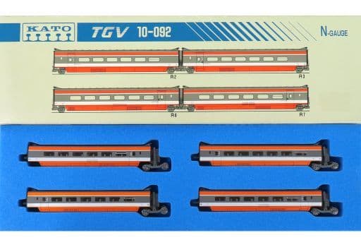 1/160 TGV 4-Pair Set [10-092] | Toy Hobby | Suruga-ya.com