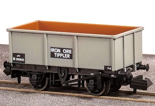 N Gauge Tipler Utility Cart for British Railways Iron Ore Carrier ...