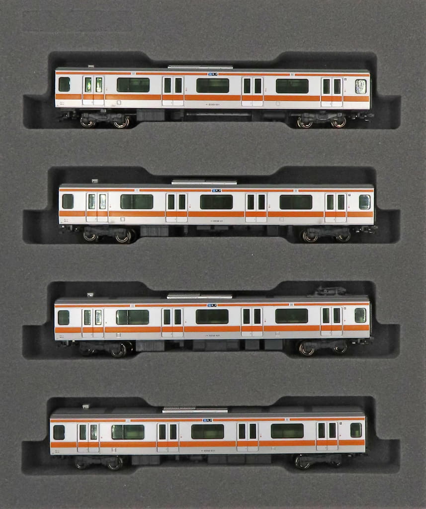 [Box damaged] 1/150 E233 Series Chuo Line (T-composition) 4-car Additional Connection Set [10 ...