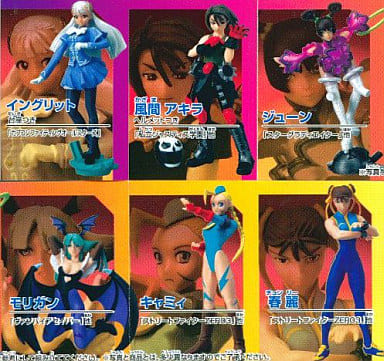 Trading figure 6-Variety Set "HGIF Capcom Girls Collection" | Toy Hobby ...
