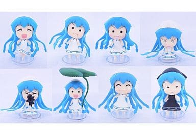 8-type set "Invasion? Squid Girl Mini Squid Girl Trading Figure" | Toy ...