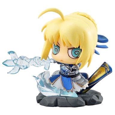 Trading figure Saber (Fuou Kekkai) 「 Puchi Kyara Land Fate/Zero Chimini ...