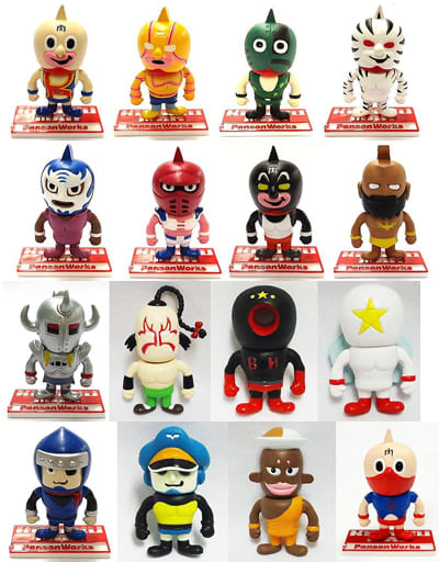 Set of 16 Kinds 「 Anime Heroes KINNIKUMAN x Panson Works Vol. 2 」 | Toy ...