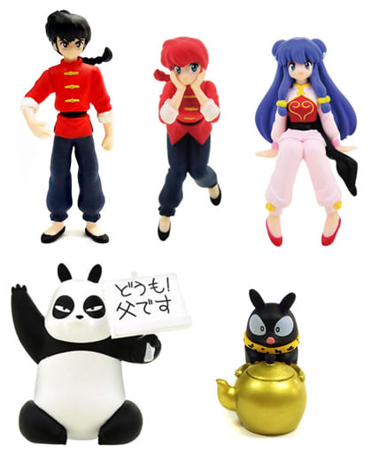 5-type set "Ranma 1/2 on the desk" | Toy Hobby | Suruga-ya.com