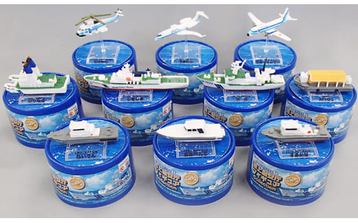 10-type set "Japan Coast Guard Figure Collection" limited to Circle K ...