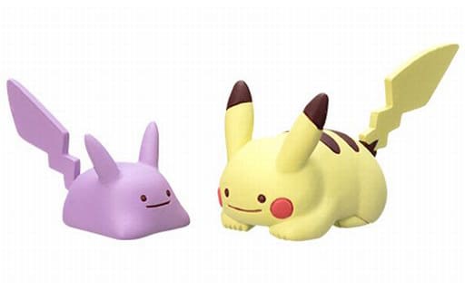 Pikachu & Metamon "Pocket Monsters Figure Collection Henshin! Metamon ...
