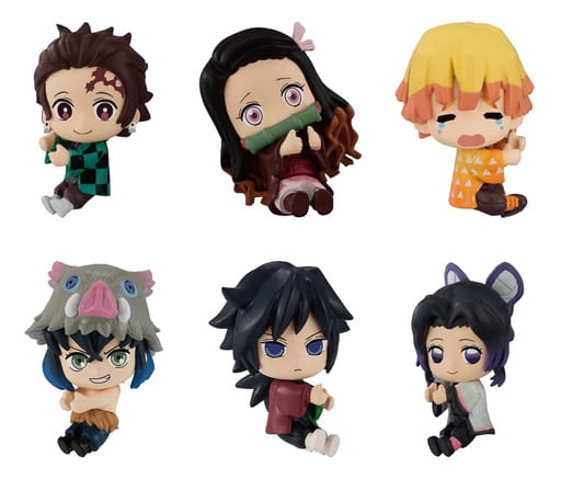 Trading figure 6-Type Set "Hagcot Demon Slayer: Kimetsu no Yaiba" | Toy ...