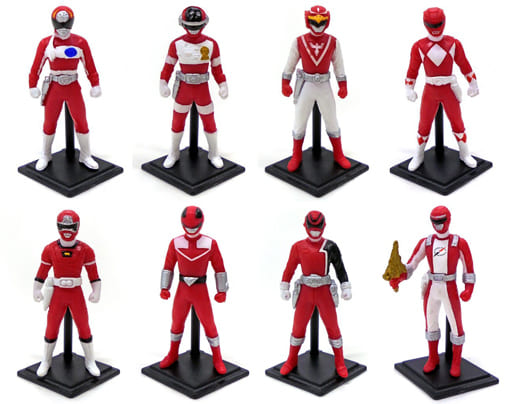 8 kinds set "Super Sentai Hero Gallery Red Chronicle Vol. 4" | Toy ...