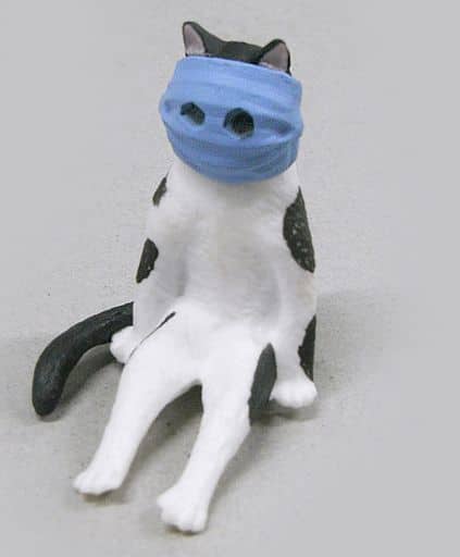 Trading figure Mask Cat "Sitting Strange Cat" | Toy Hobby | Suruga-ya.com